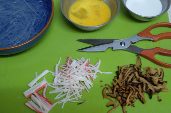 Easy Imitation Shark Fin Soup - 30 min - New Malaysian Kitchen